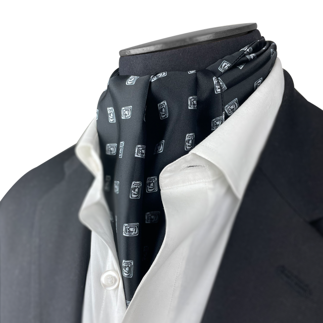 Buy Stylish Men's Black Cravats Online in Pakistan